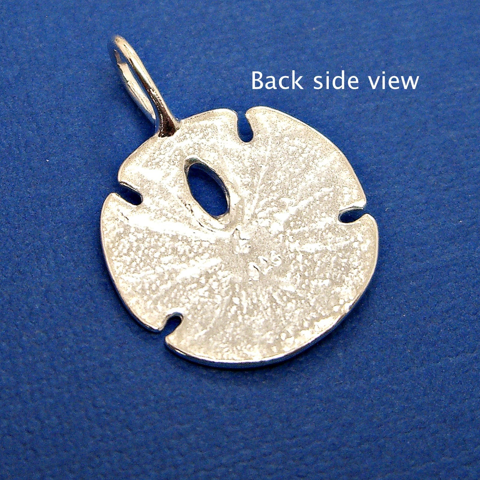 Sand Dollar Sterling Silver Sea Shell Beach Pendant Charm or Necklace ...