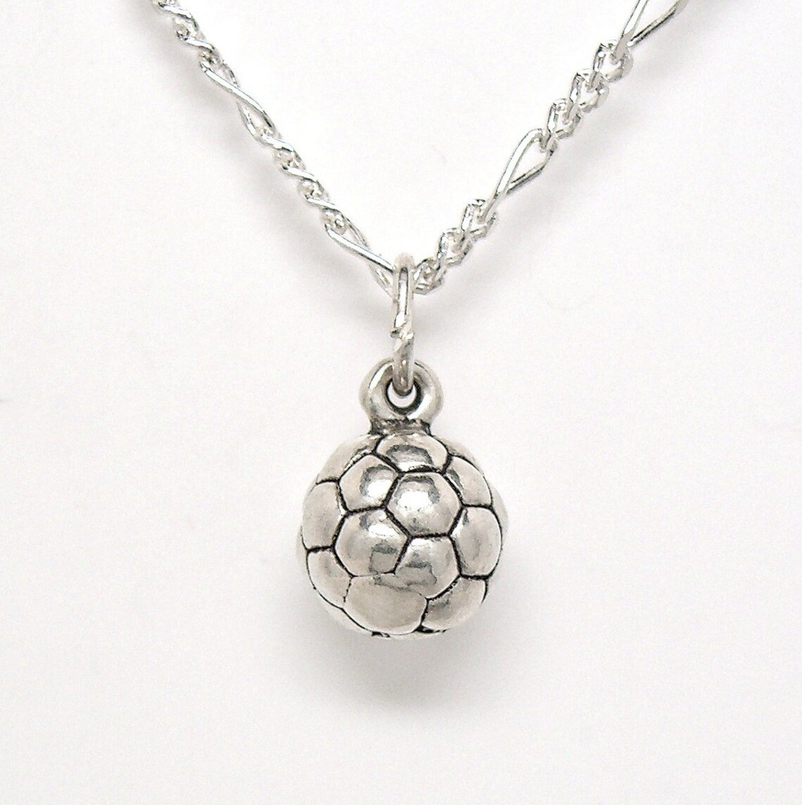 Soccer Ball Sterling Silver Sports Team Charm Pendant or | Etsy