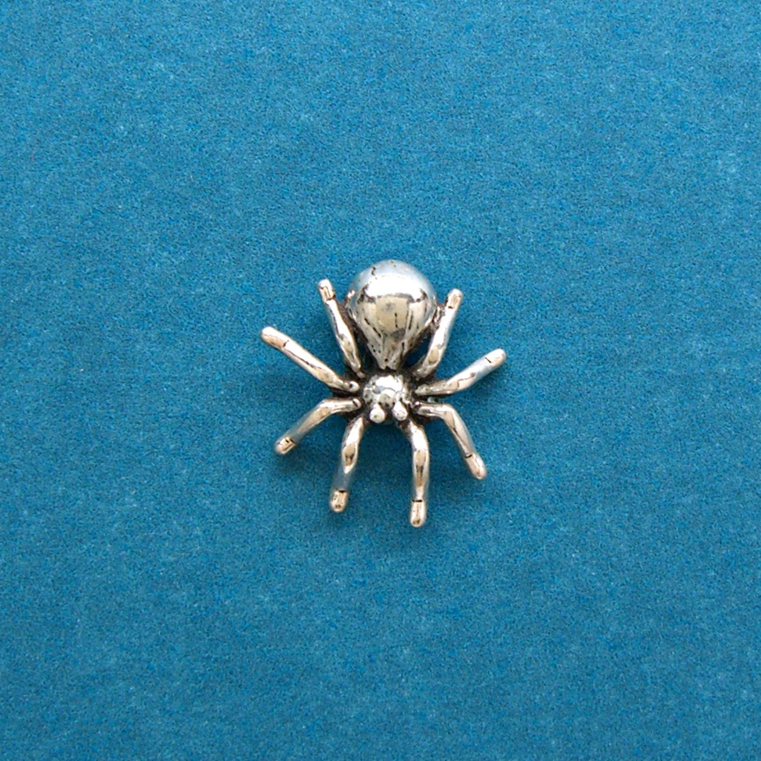 Earrings Spider Sterling Silver Insect Minimal Pierced Small | Etsy