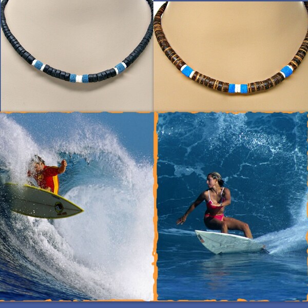 Surfer Necklace - Etsy