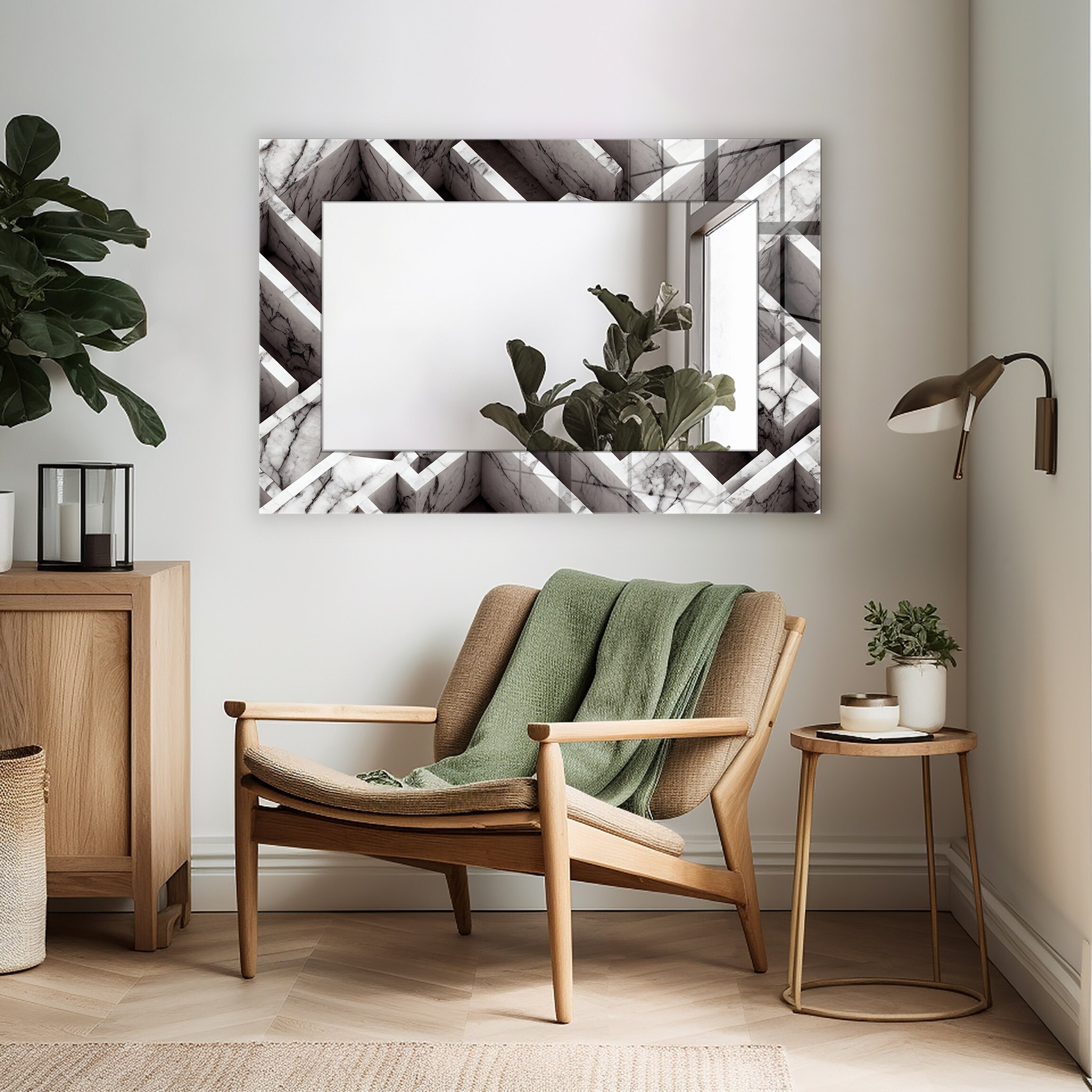 Dressing Room Mirror Decor, Mirror for Bathroom, Living Room Wall ...