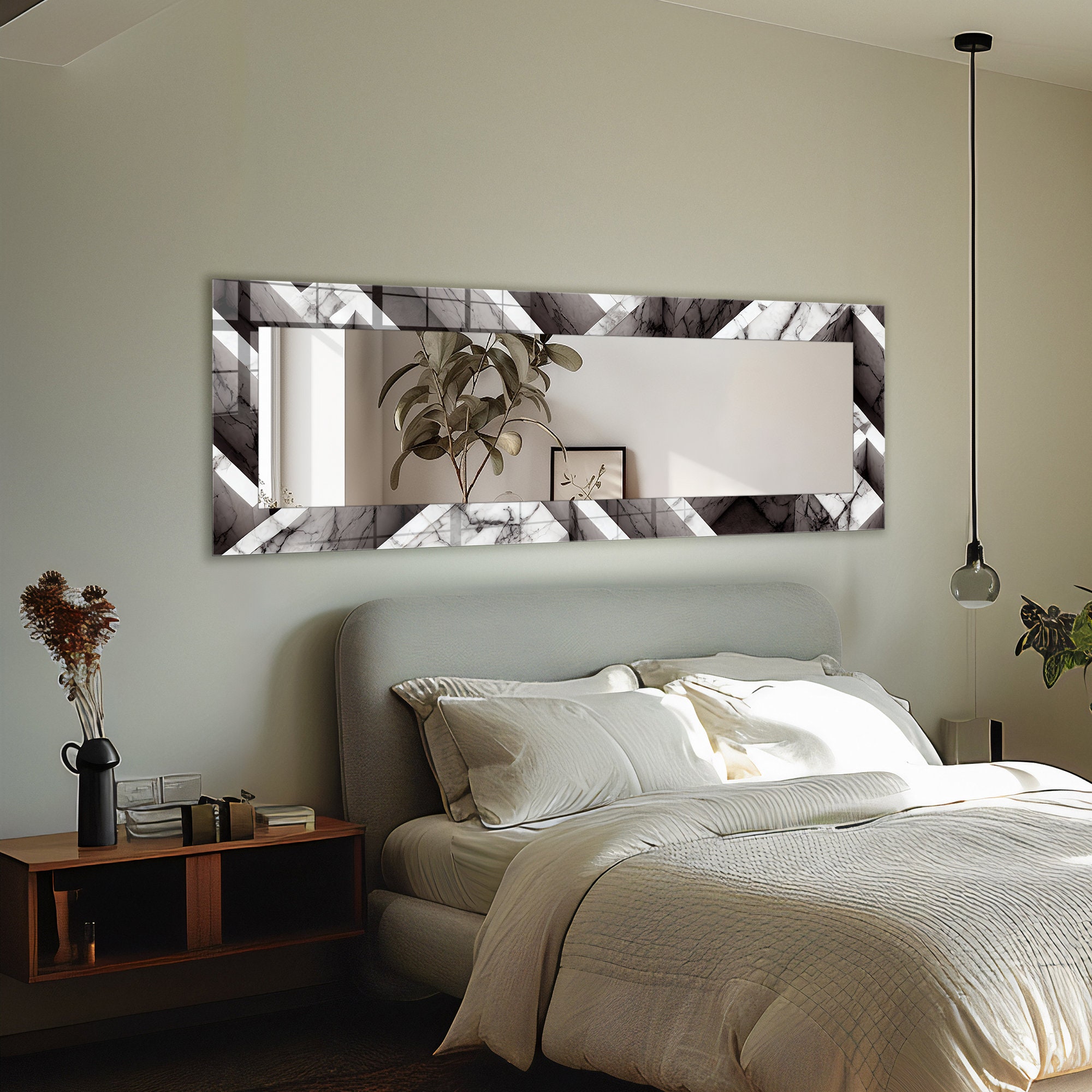 Dressing Room Mirror Decor, Mirror for Bathroom, Living Room Wall ...