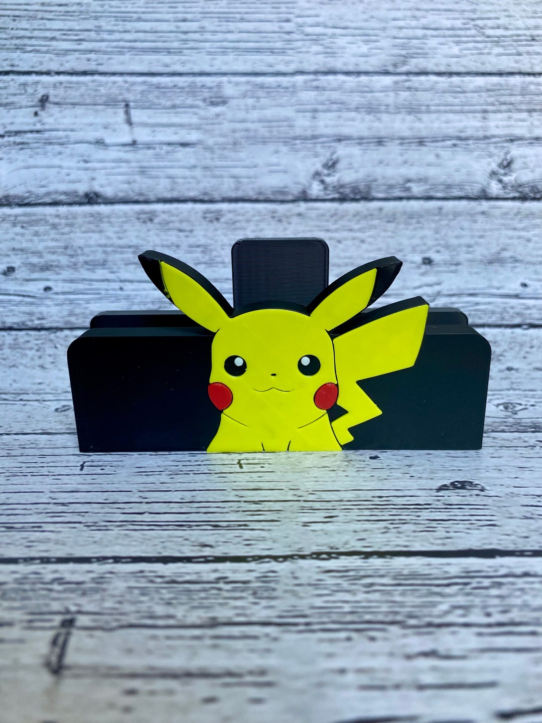 3d-printed Pikachu Card Display: Elevate Your Pokémon Collection - Etsy ...