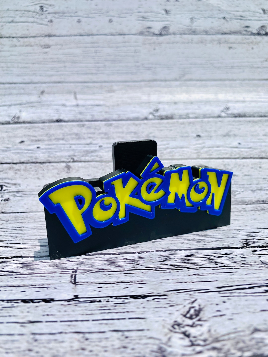 Pokémon Logo Card Display: Elevate Your Pokémon Collection - Etsy