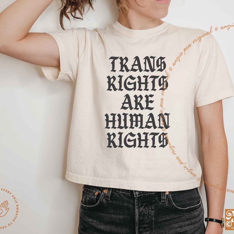 Trans Rights Are Human Rights T Shirt - Etsy
