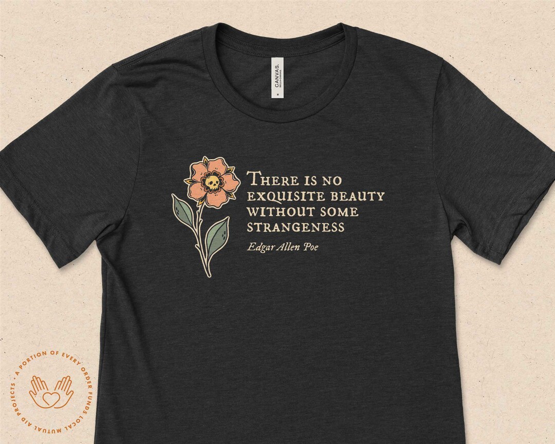 Edgar Allen Poe Shirt, INFP Shirt, Neurodivergent Pride, Autistic Pride ...