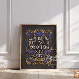 Empathy Print, Resistance Poster, Human Rights Poster, Feminist Poster ...