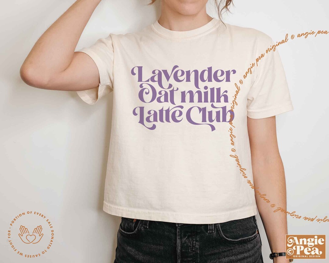 Subtle Lesbian, Subtle Bi, Subtle Bisexual, Lavender Oat Milk Latte, Bi ...