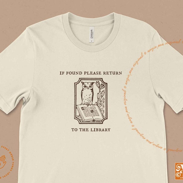 Library Shirt - Etsy