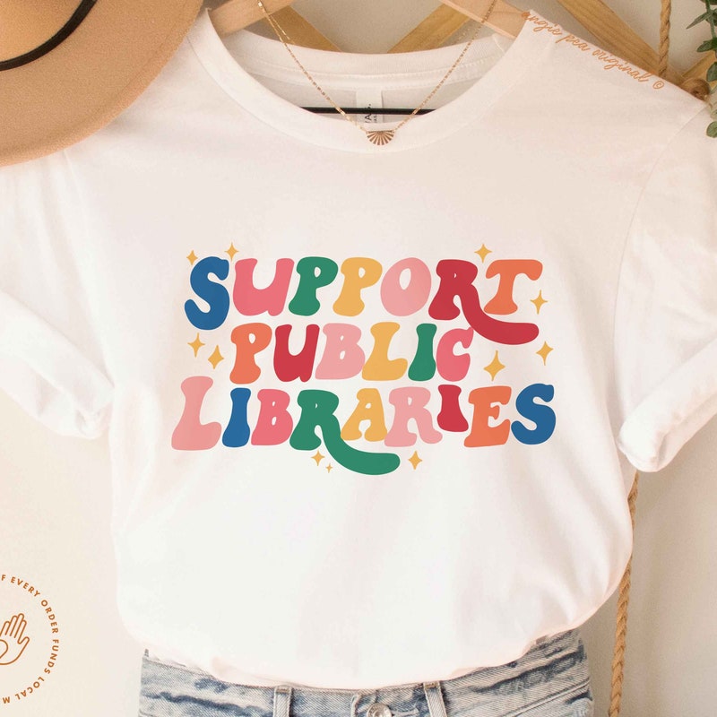 Support the Library Merch - Etsy