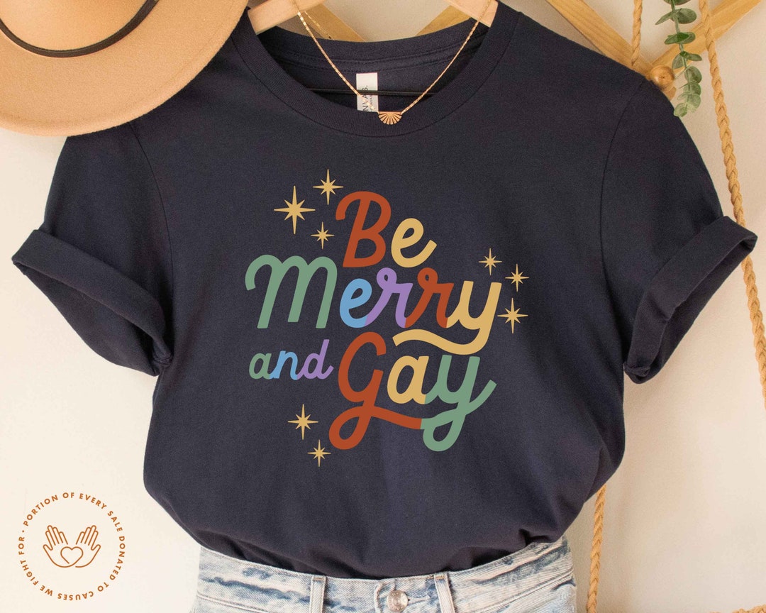 Gay Christmas Queer Christmas LGBTQIA Fruity Christmas Be - Etsy