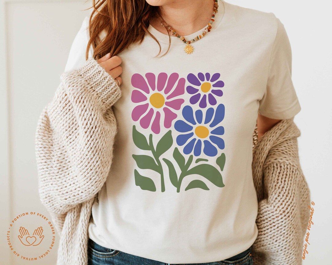 Subtle Bi Pride, Bi Pride, Bisexual Pride, Bi Flag, Wildflower Shirt - Etsy