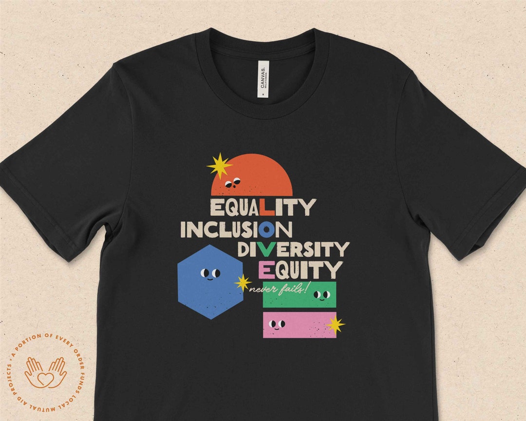 Teacher Diversity Shirt, Inclusion Teacher, Equity Shirt, Diversity ...