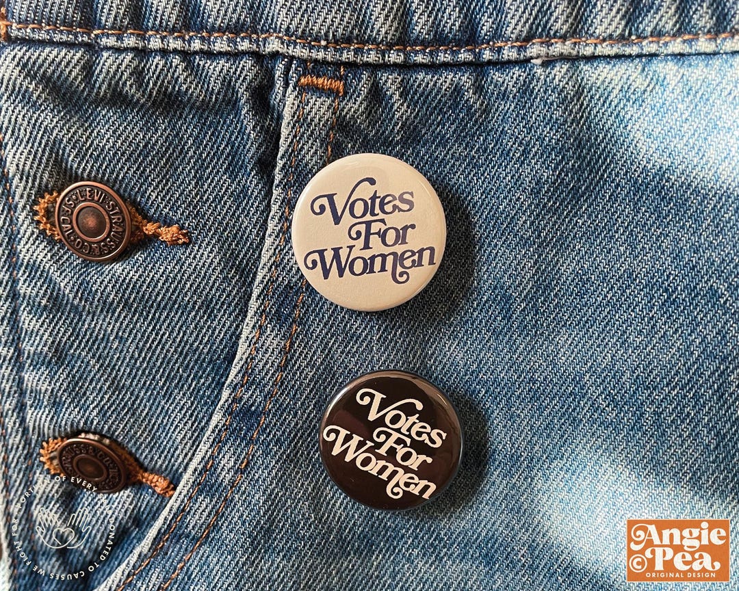 Votes for Women Pin-back Button, Women's Voting Button, Vote Pin - Etsy