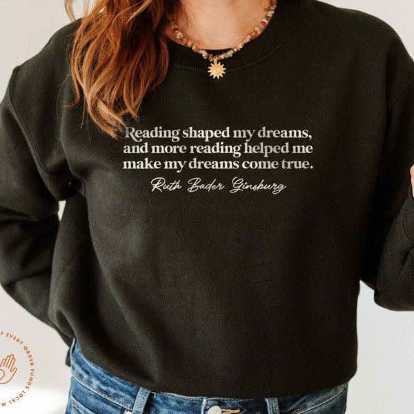 Rbg Sweatshirt - Etsy