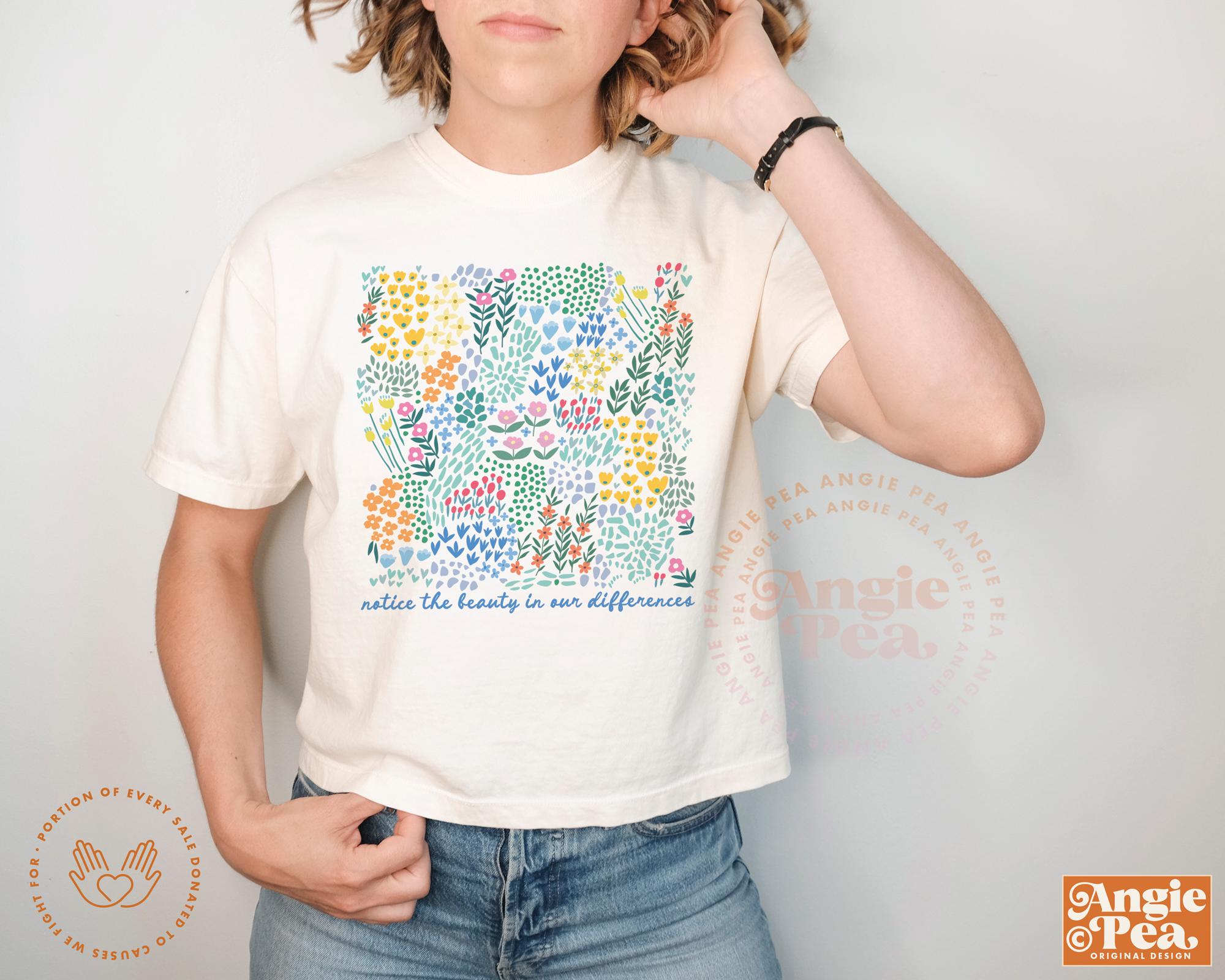 Notice the Beauty in Our Differences, SPED and SLP Differences Shirt ...