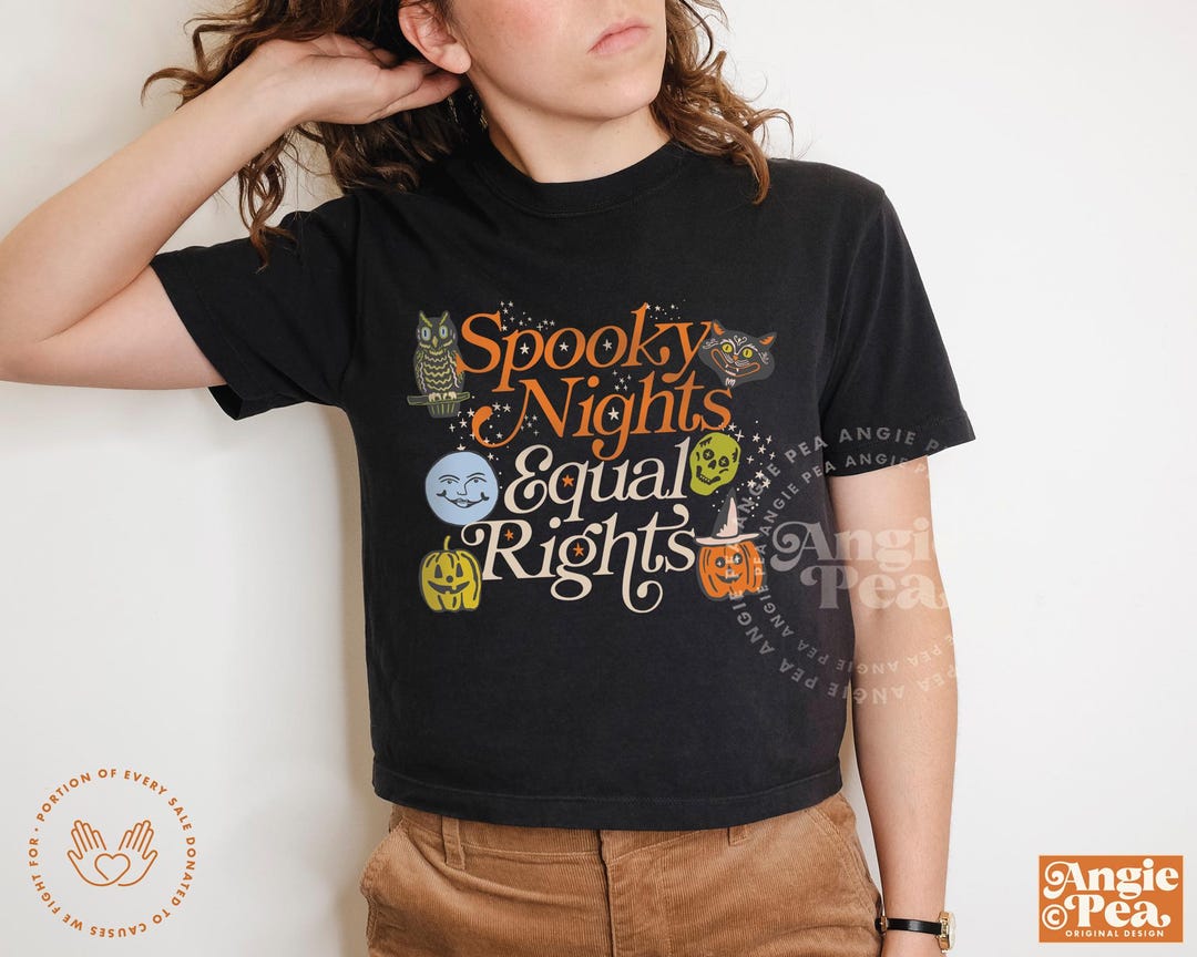 Spooky Nights Equal Rights, Social Justice Halloween, Equal Rights ...