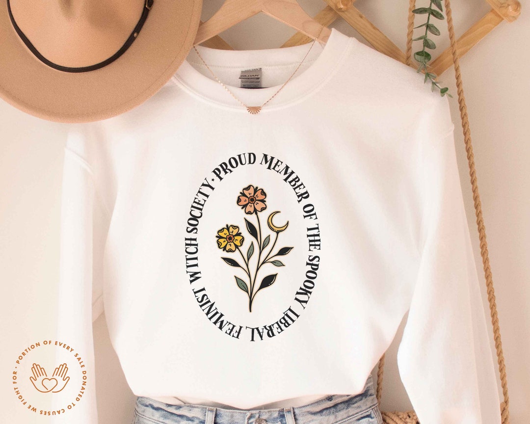 Feminist Witch, Feminist Sweater, Feminist Sweatshirt, Witchy Gifts for ...