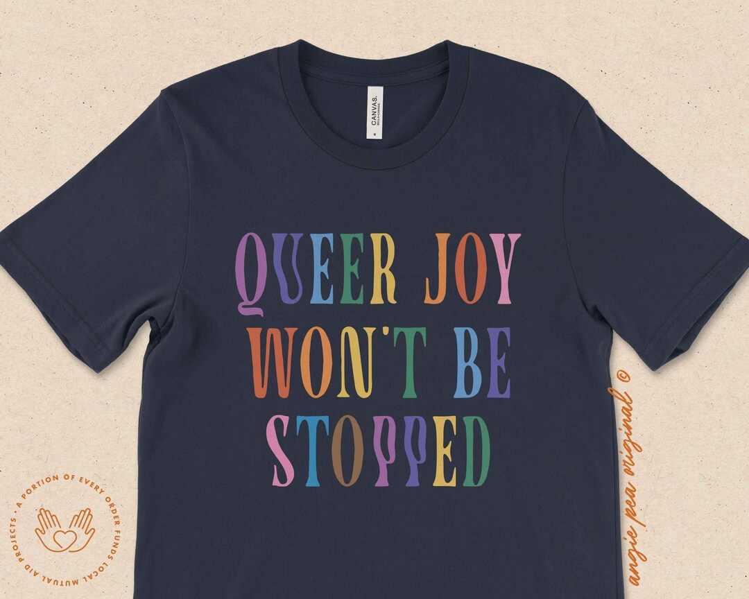 Queer Joy, Queer Pride, Queer Tank, LGBTQ, LGBTQIA Pride, Love is Love ...