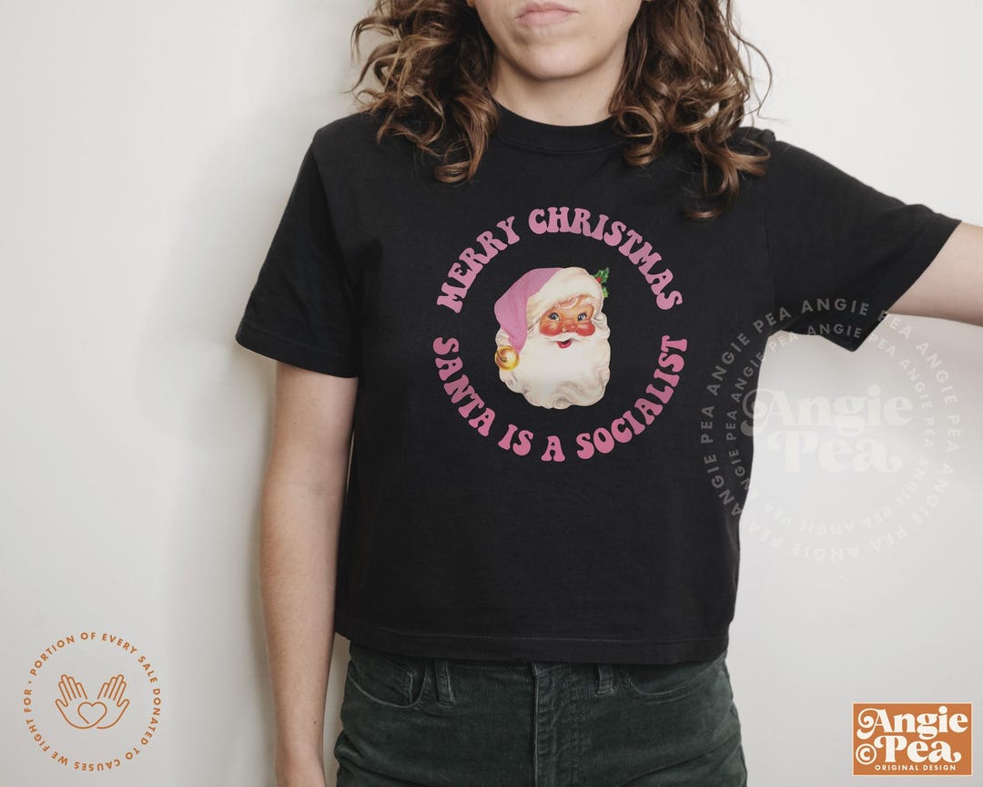 Santa is a Socialist, Socialist Christmas Shirt - Etsy