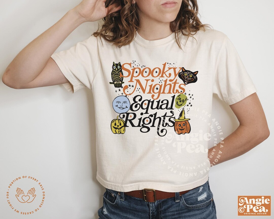 Spooky Nights Equal Rights, Voting Halloween, Social Justice Halloween ...
