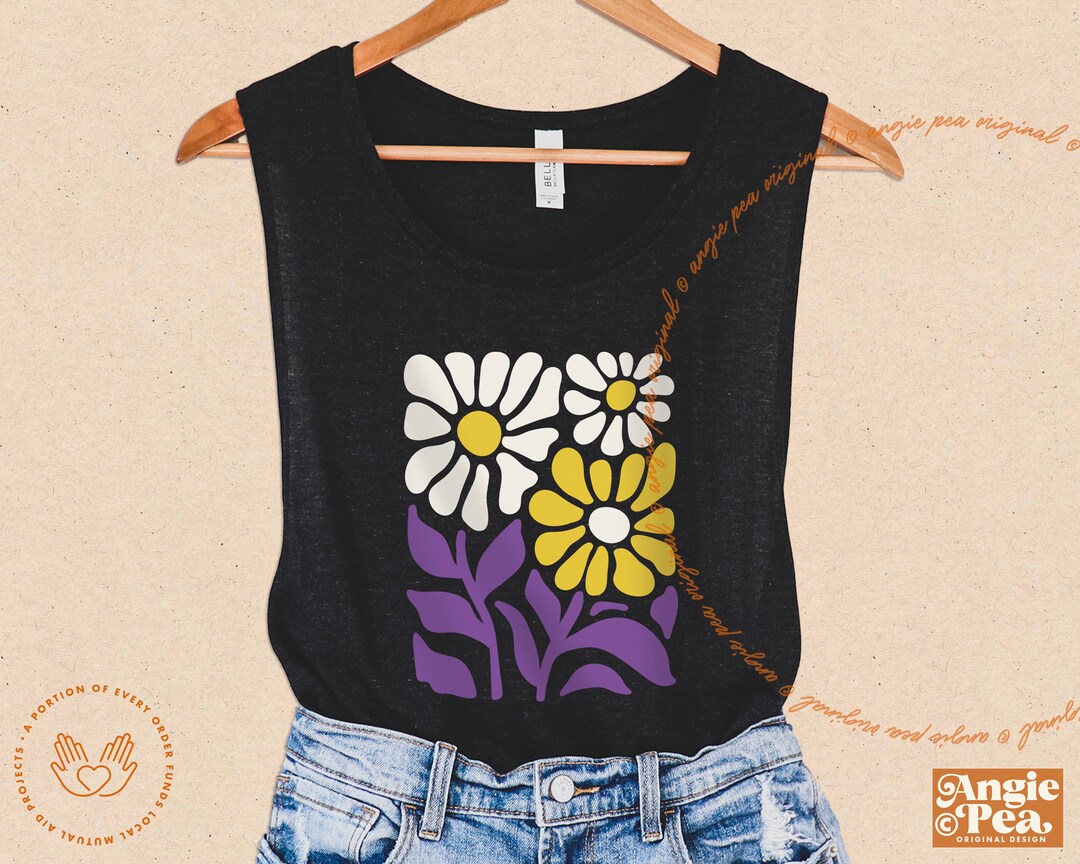 Nonbinary Pride, Nonbinary Tank, Nonbinary Shirt, Enby Tank, Enby Pride ...