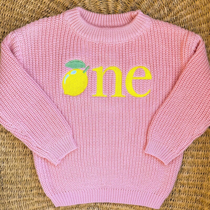 Lemon Birthday Sweater - Etsy
