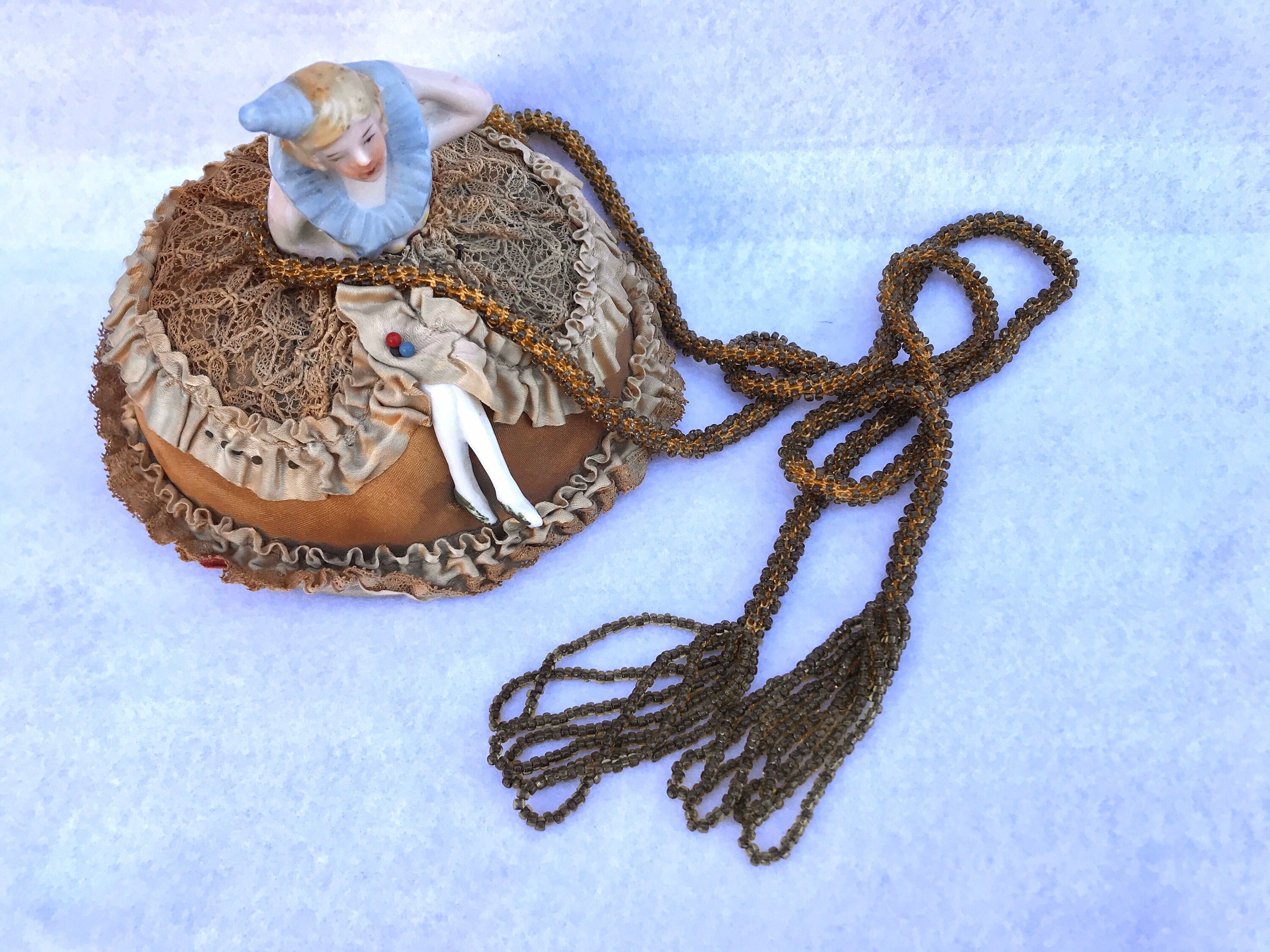 1920s Beaded Art Deco Flapper Necklace REDUCED - Etsy