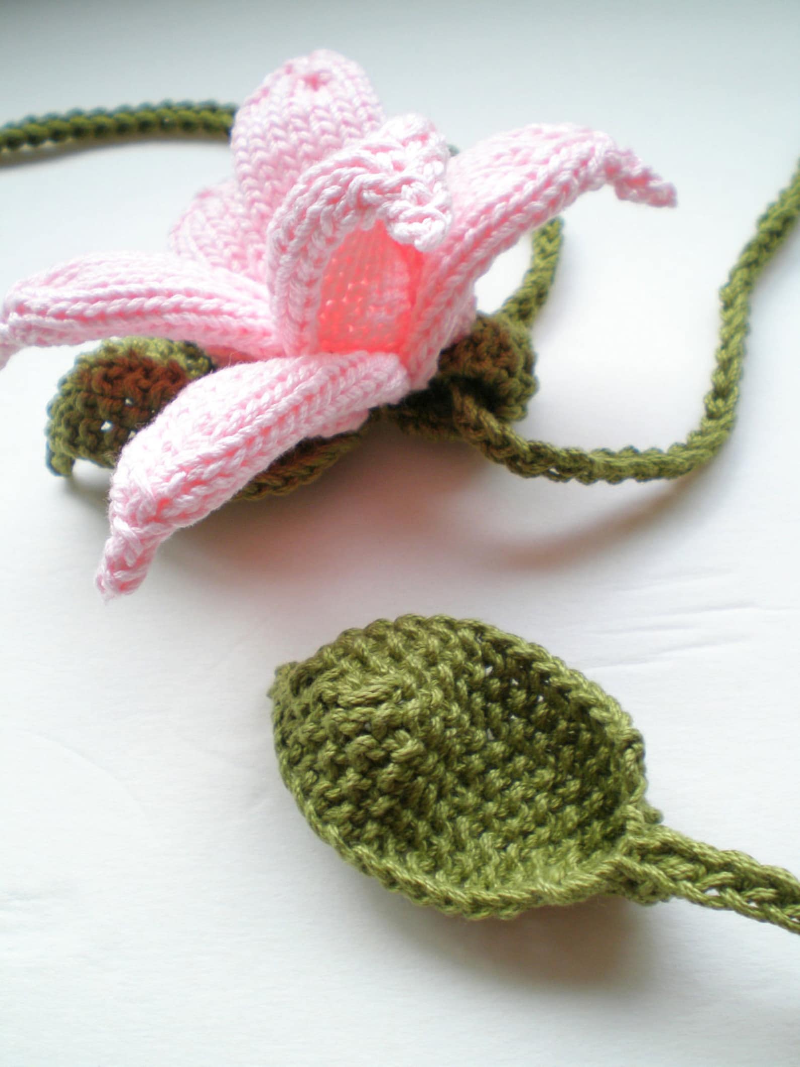 PDF Knitting Pattern - Lily Lariat - Etsy