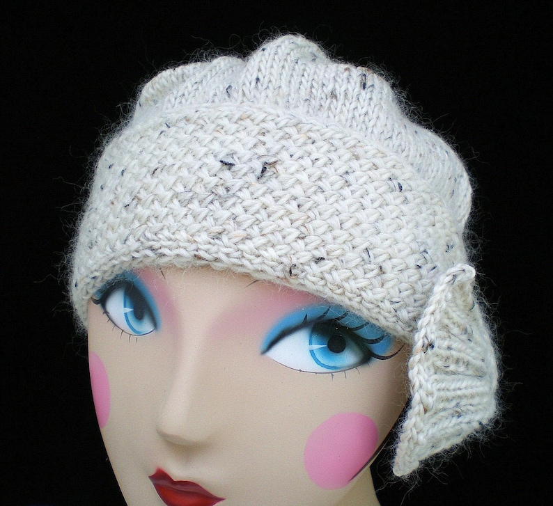 PDF Knitting Pattern - Flapper Cloche Hat - Etsy