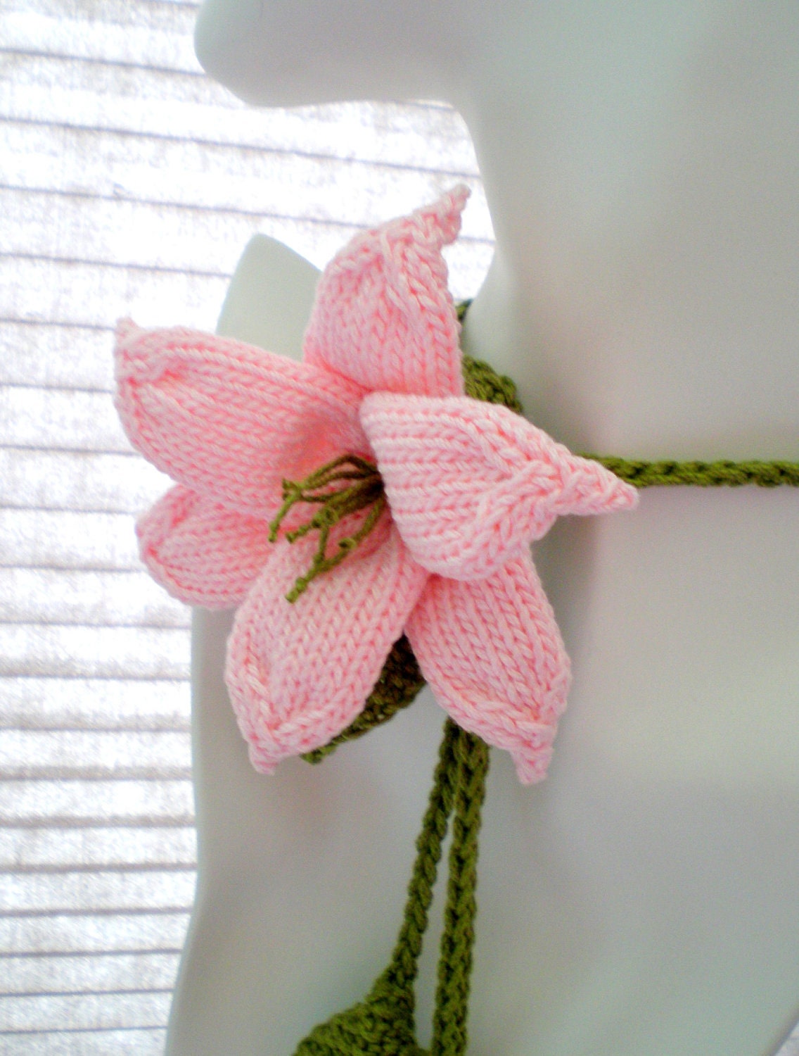 PDF Knitting Pattern - Lily Lariat - Etsy