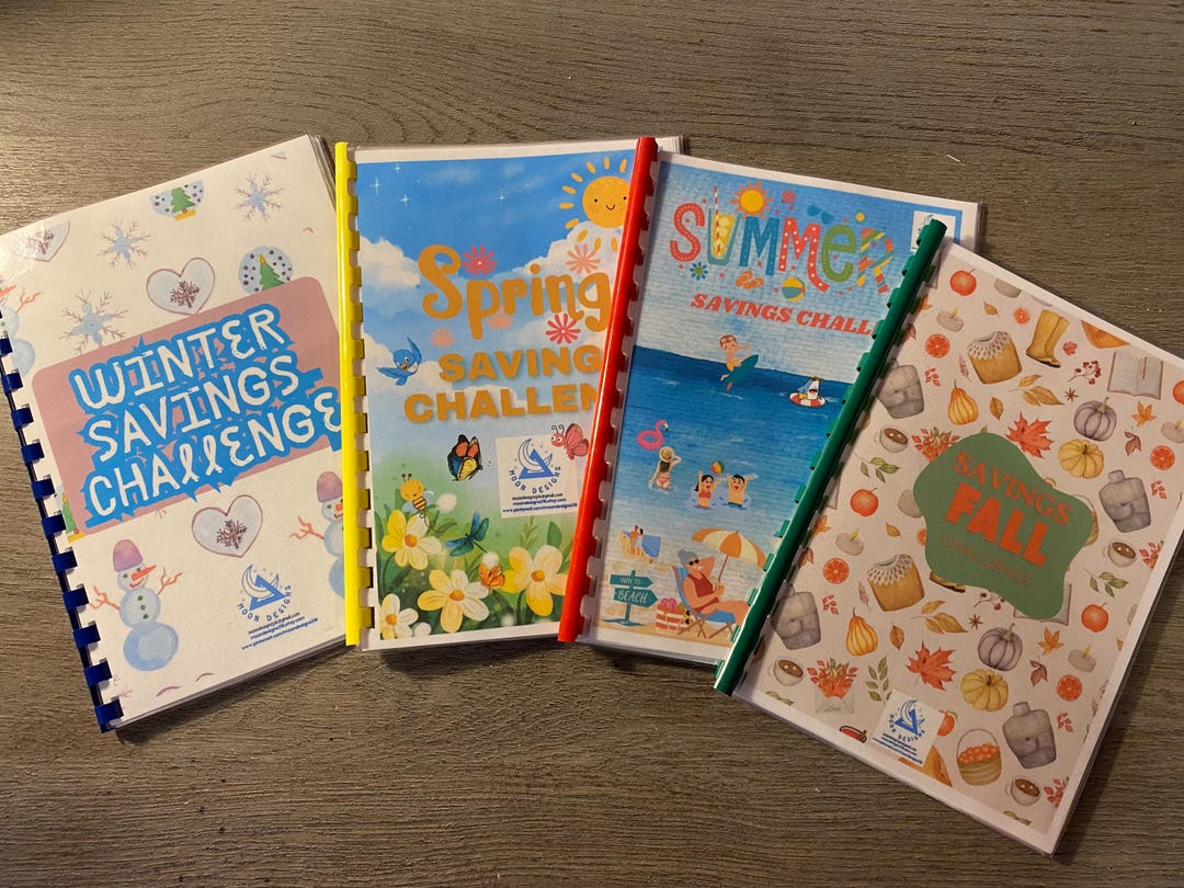 Seasonal Savings Books for the Entire Year - Etsy