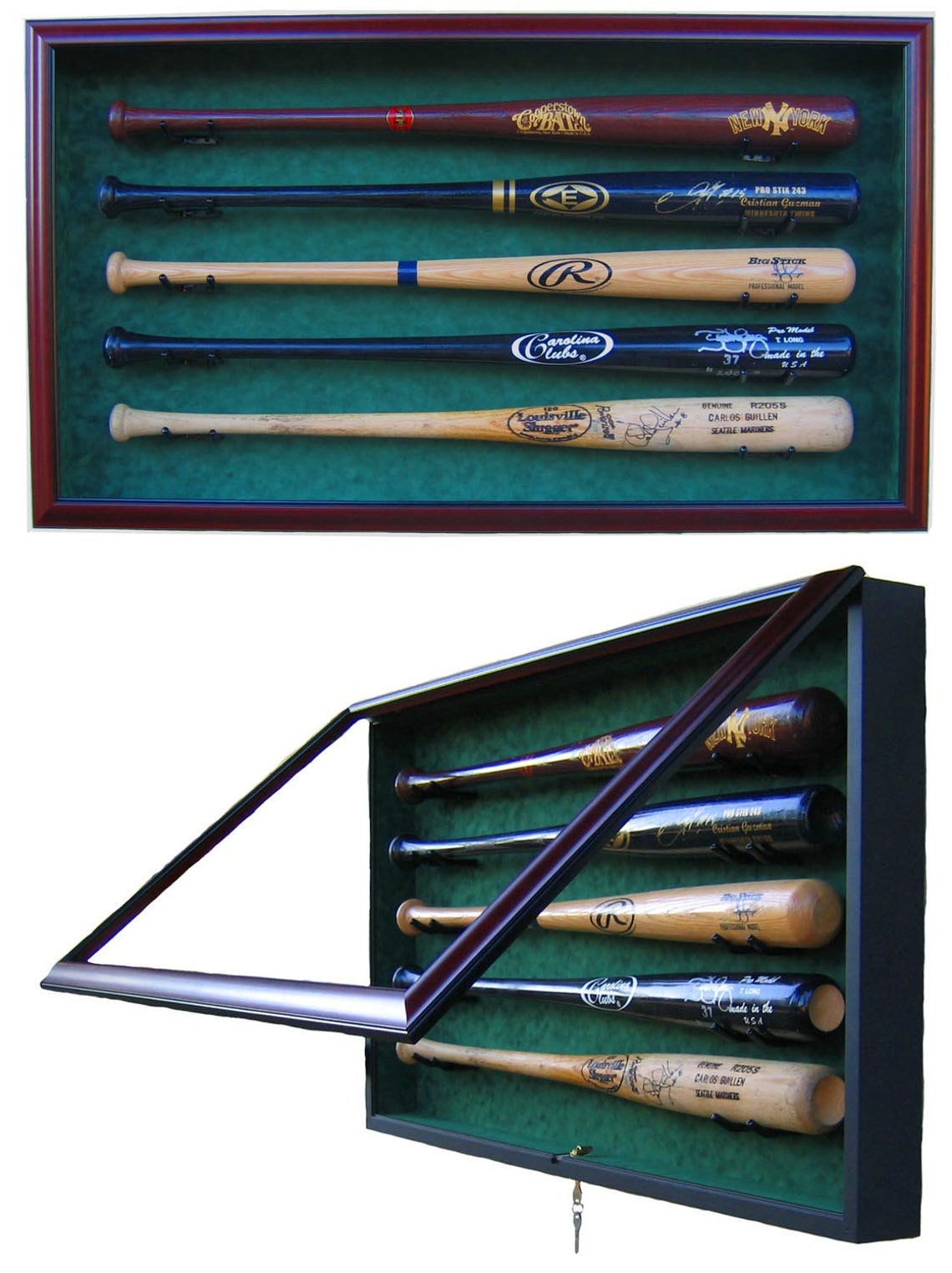 5 Baseball Bat Display Case - Etsy