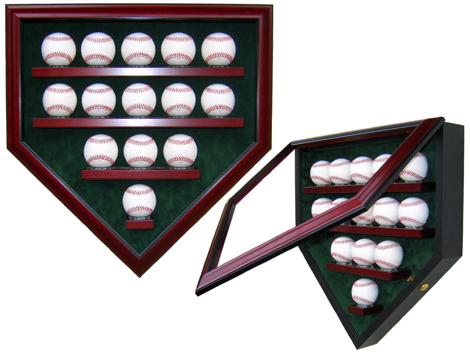 14 Baseball Homeplate Shaped Display Case - Etsy