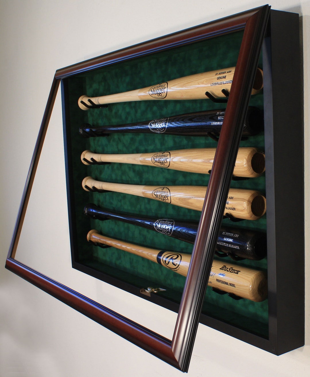 6 Baseball Bat Display Case - Etsy