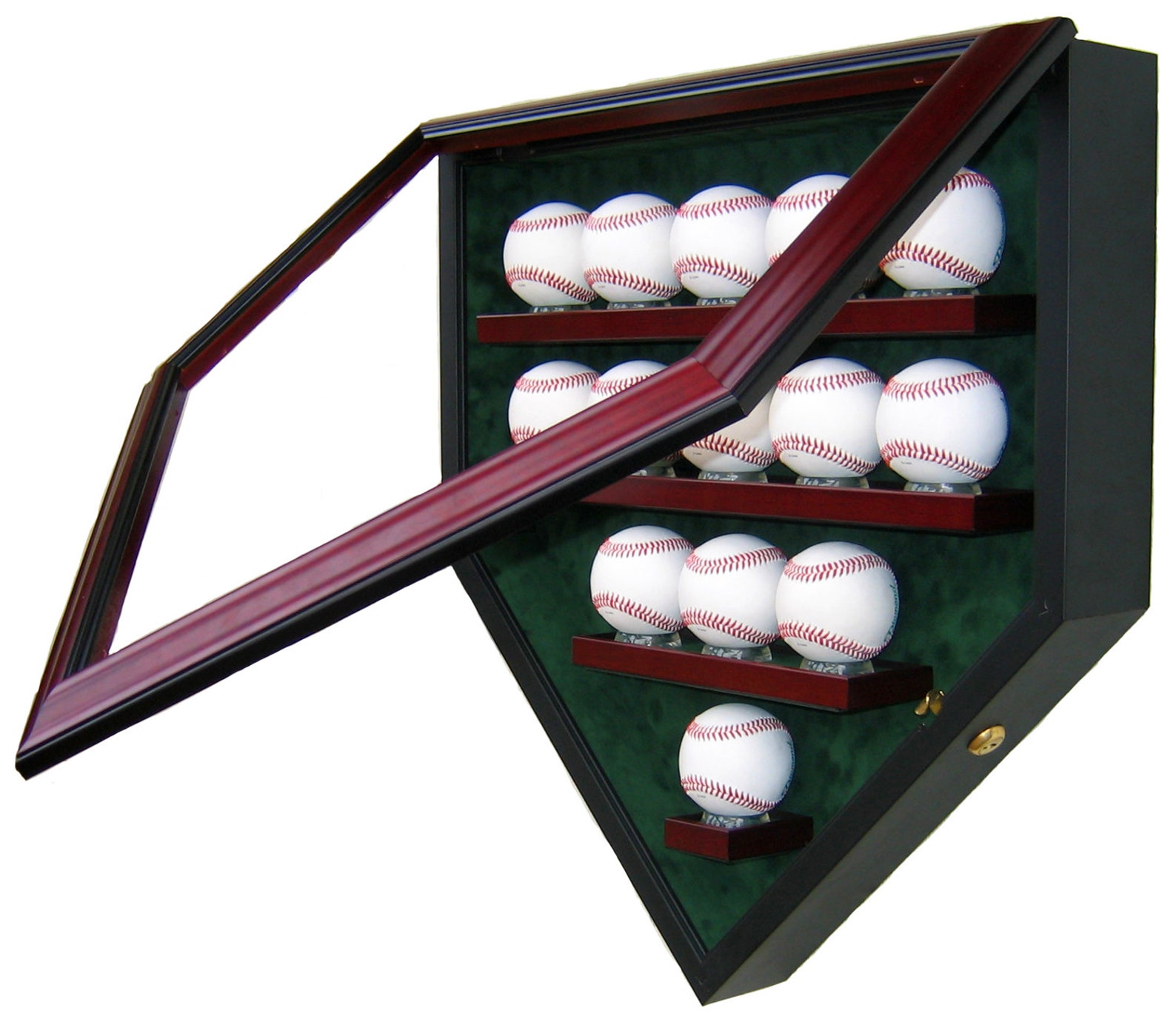 14 Baseball Homeplate Shaped Display Case - Etsy