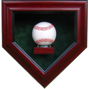 1 Baseball Homeplate Shaped Display Case - Etsy
