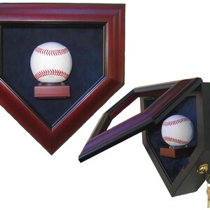 1 Baseball Homeplate Shaped Display Case - Etsy