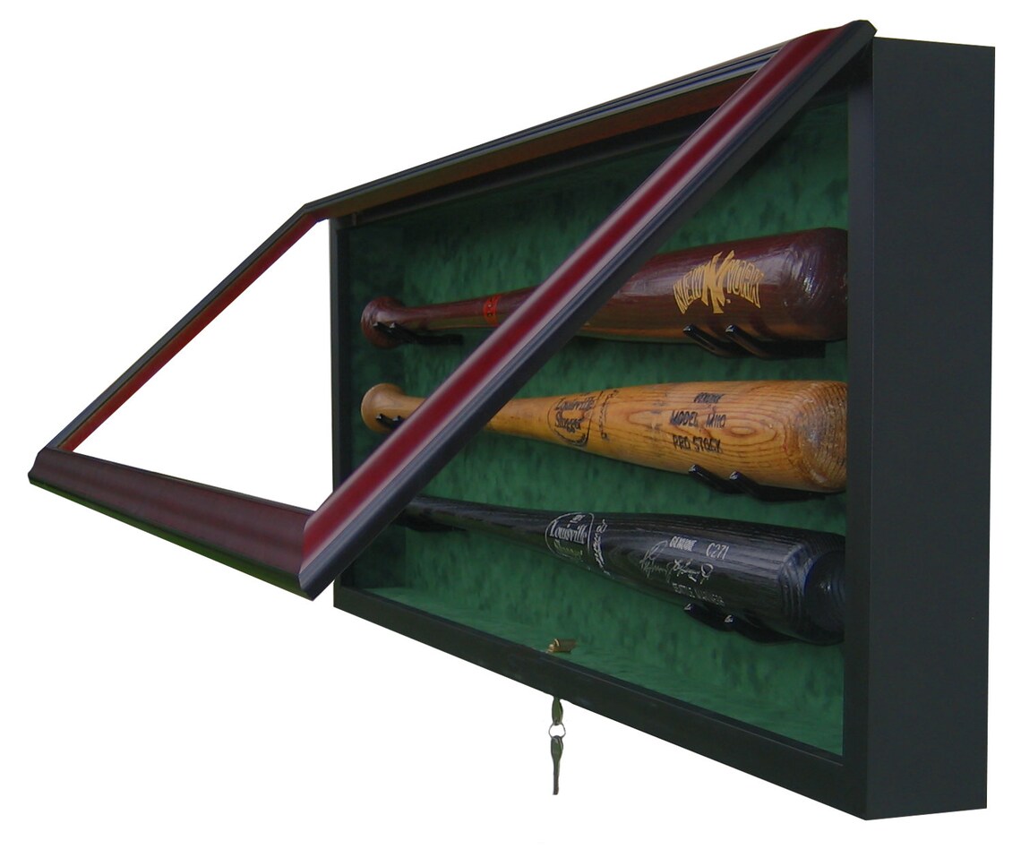 3 Baseball Bat Display Case - Etsy