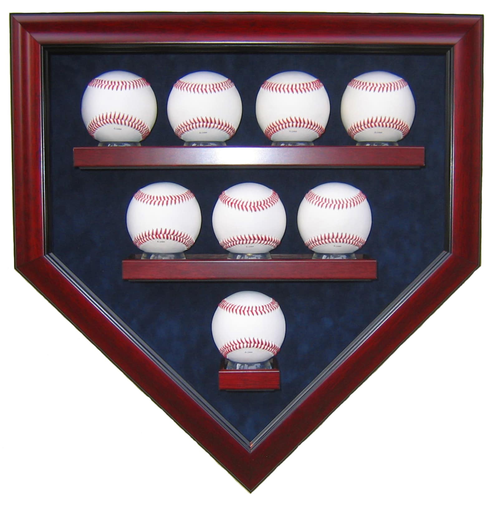8 Baseball Homeplate Shaped Display Case - Etsy