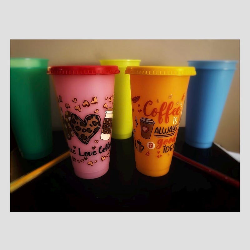 Color Changing Cups - Etsy