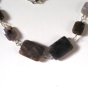 Earthy Necklace With Sterling Silver - Etsy