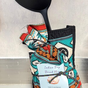 Indian Fry Bread Mix in a Cute Handmade Bag - Just Add Water! or ...