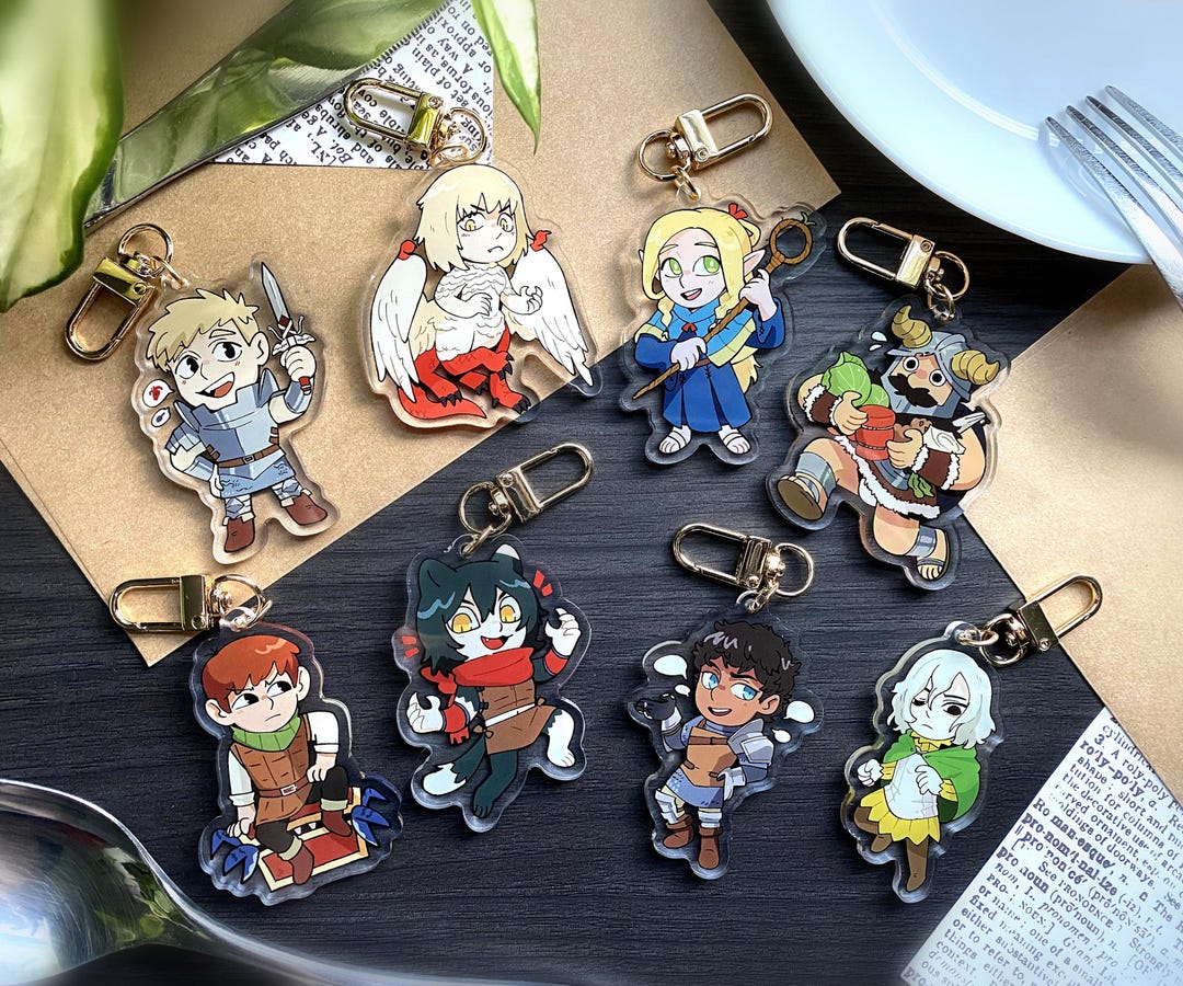 Dungeon Meshi Keychain Charm - Etsy