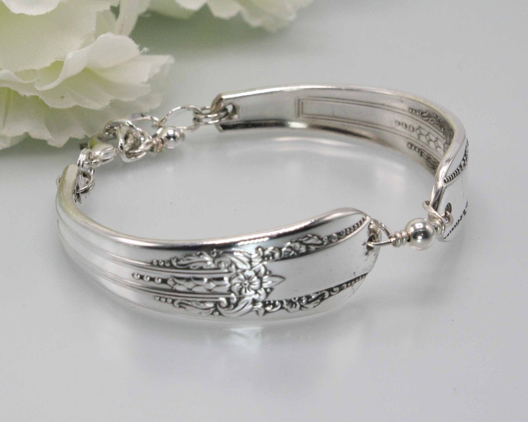 Silver Spoon Bracelet REFLECTION Jewelry Vintage, Silverware - Etsy