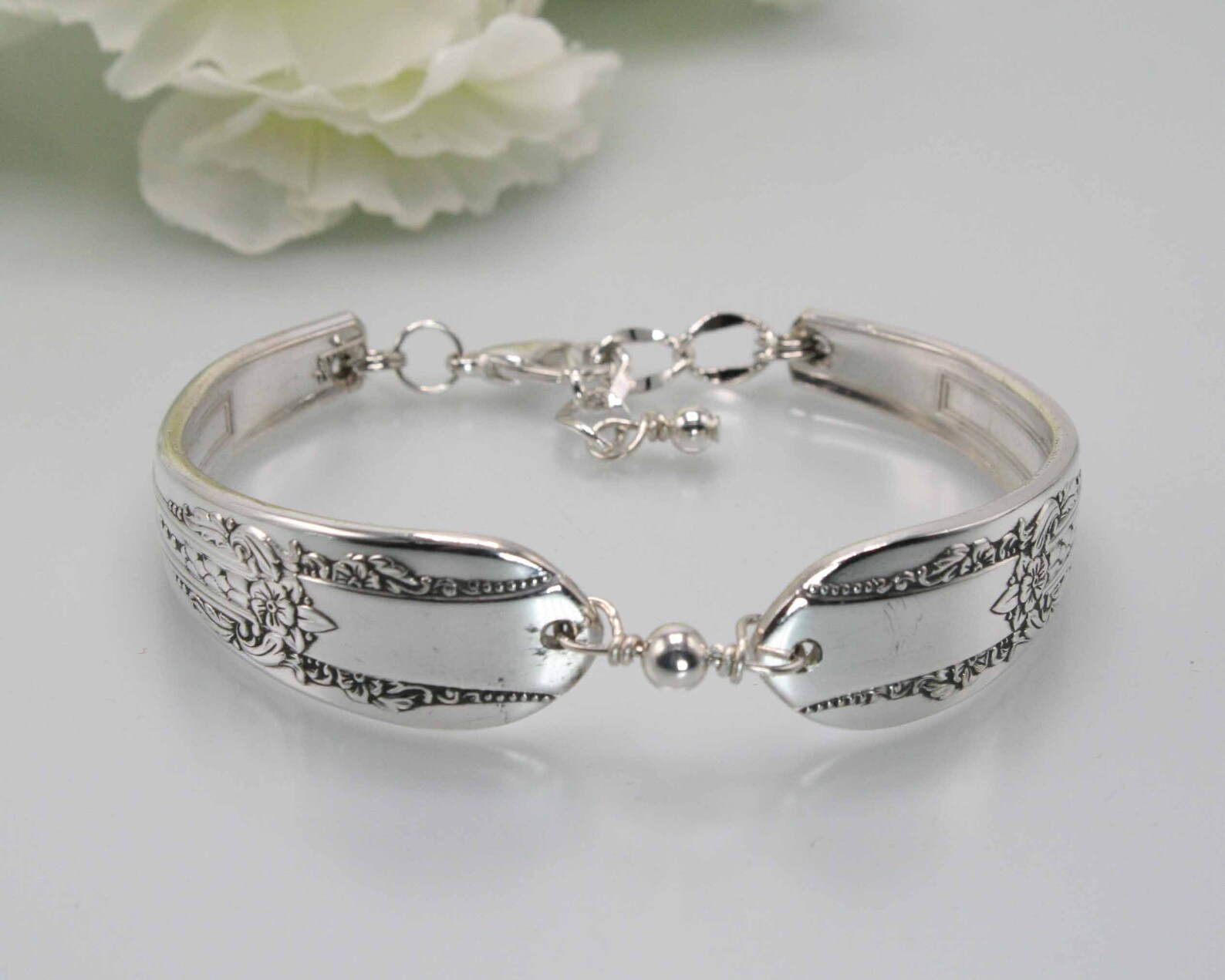Silver Spoon Bracelet REFLECTION Jewelry Vintage, Silverware - Etsy