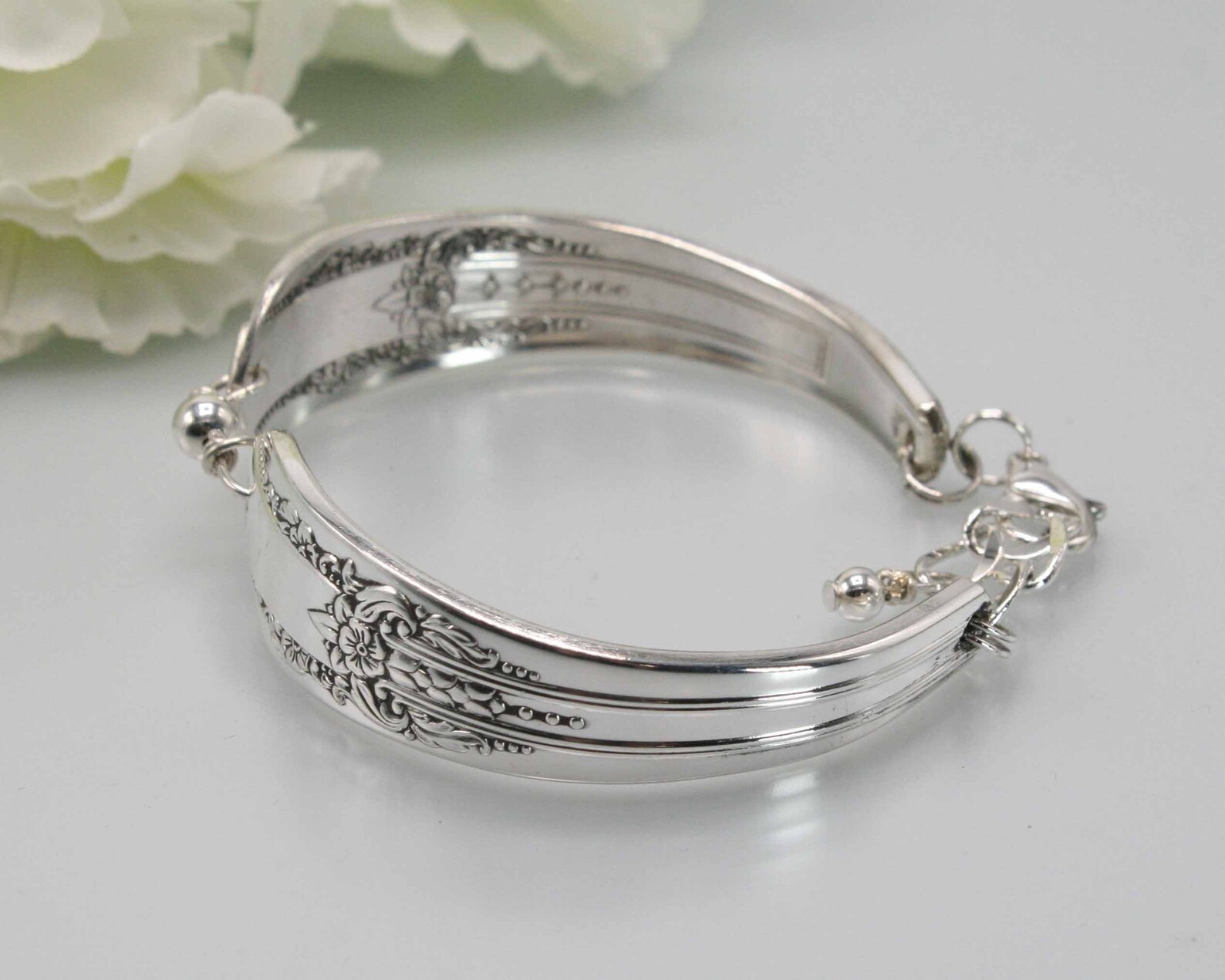 Silver Spoon Bracelet REFLECTION Jewelry Vintage, Silverware - Etsy