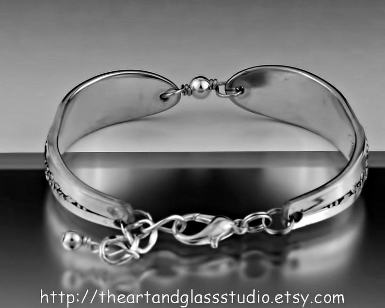 Silver Spoon Bracelet FANTASY Jewelry Vintage, Silverware, Gift ...