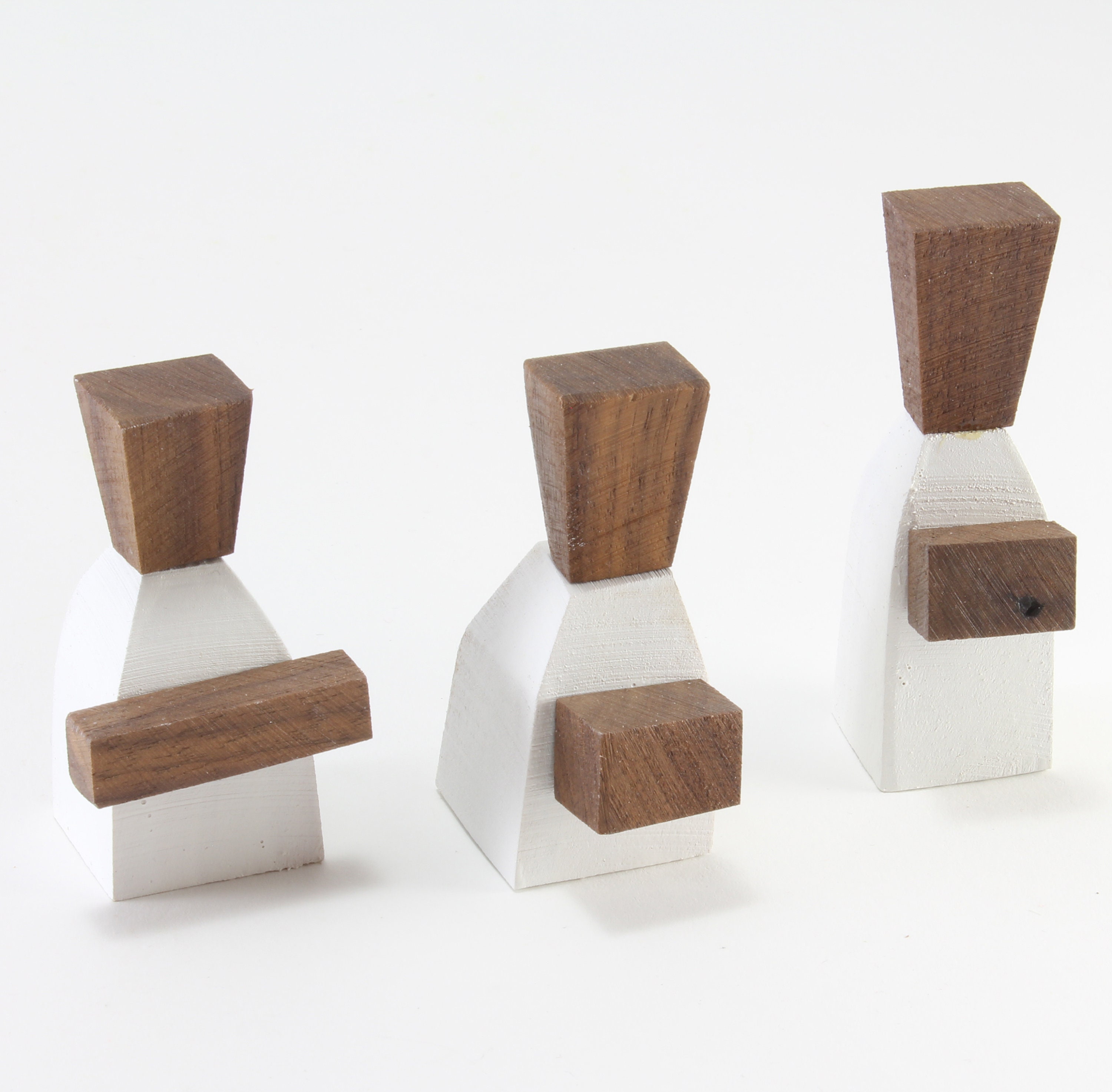 Modern Nativity Set Abstract Modern Nativity Handmade | Etsy