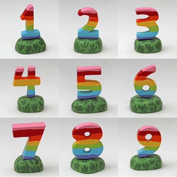 Custom Birthday Number - Etsy